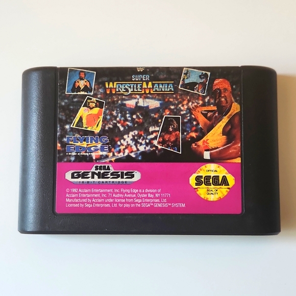 Sega | Video Games & Consoles | Original 989 Sega Genesis Game Wwf ...